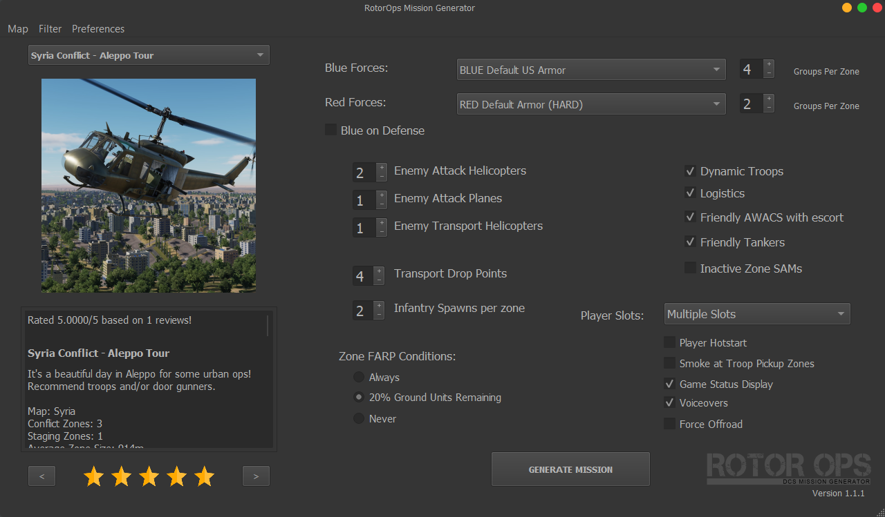 GitHub - spencershepard/RotorOps: DCS Mission Generator and gameplay scripts